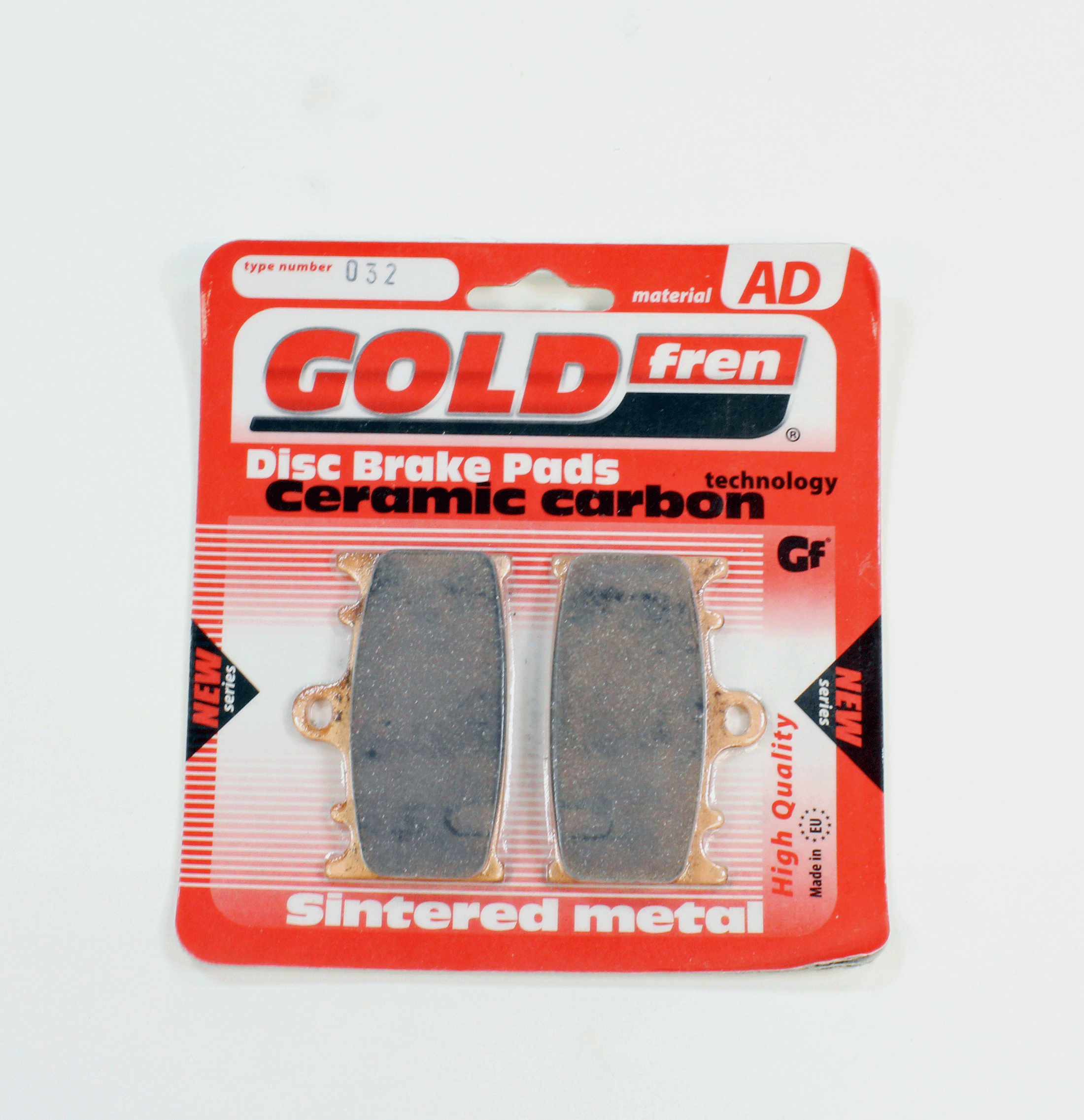 GoldFren Brake Pads AD Ceramic for 1990-1992 Kawasaki Ninja ZX11:ZX110