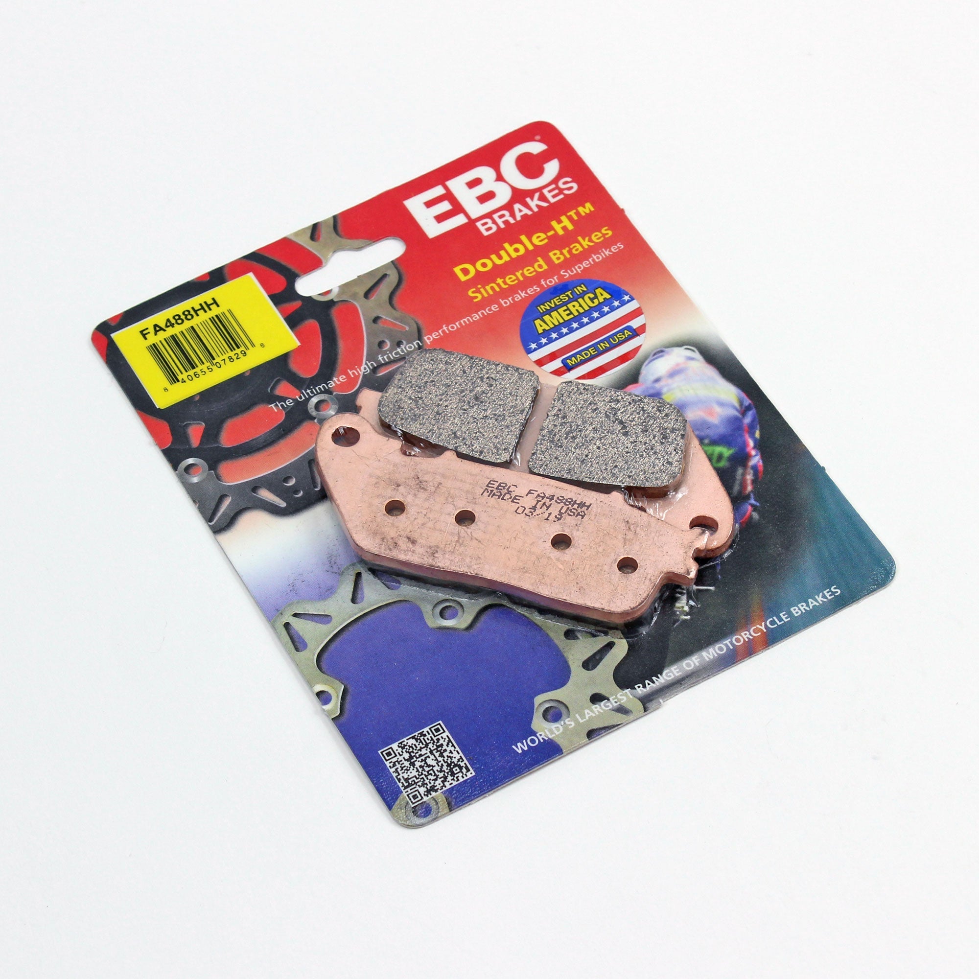 EBC Brake Pads Sintered for 2014-2015 Honda Interceptor 800:VFR800FD D
