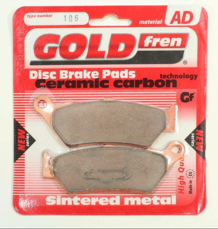 GoldFren Brake Pads AD Ceramic for 2018-2020 BMW R1250GS-Rear ...