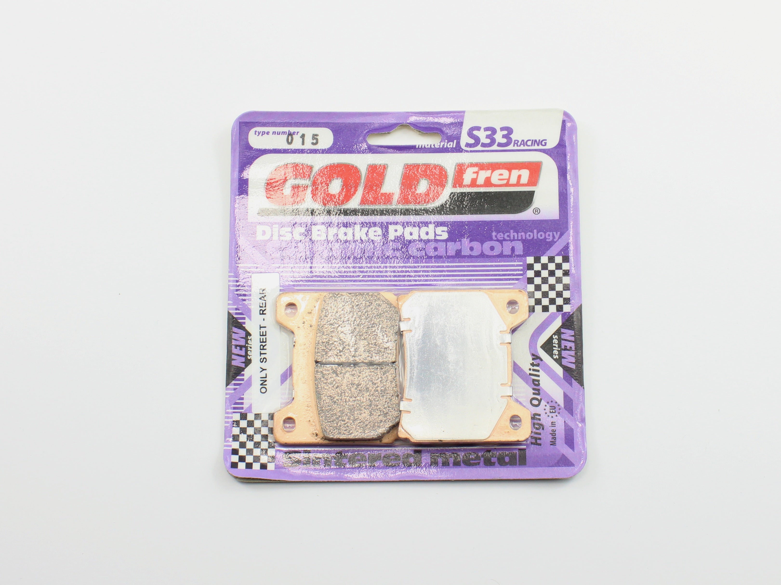 GoldFren Brake Pads S33 Ceramic Carbon for 2005 Yamaha Vmax 1200:VMX12